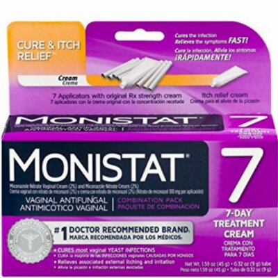 Monistat 7-Day Yeast Infection Treatment | Cream + External Itch Relief ...