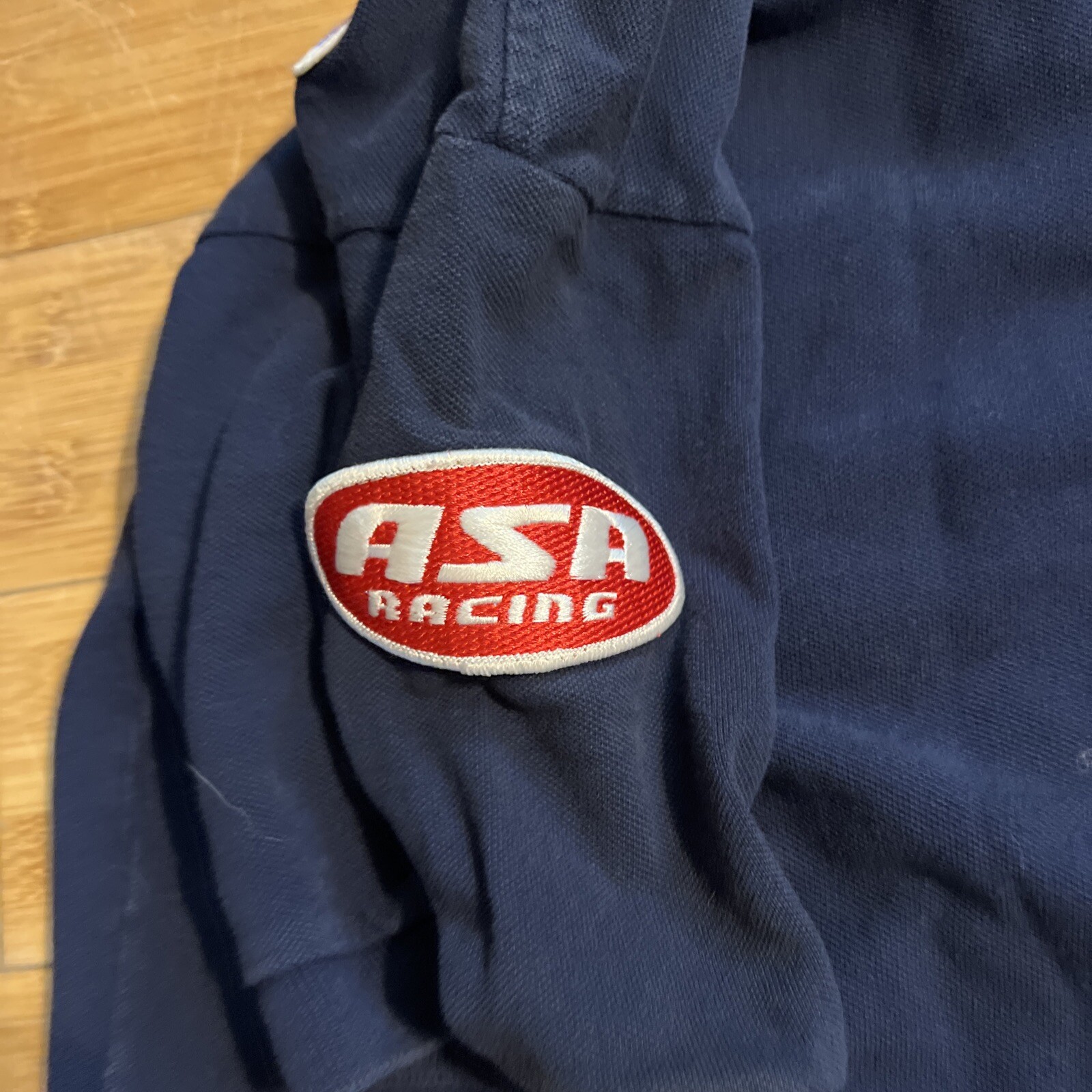 Vintage Pit Crew Shirt Polo~Lg~ASA Goodrich ACDelco WYNNS Rare 1990s ...