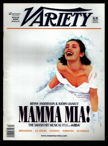 Variety Magazine May 20 2002 Jimmy Kimmel Woody Allen David Bowie ...