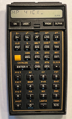VINTAGE HEWLETT PACKARD HP-41CX CALCULATOR--TESTED | eBay