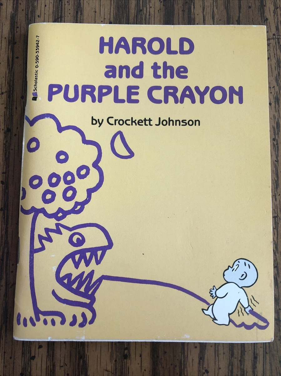 Harold And The Purple Crayon Book Cover