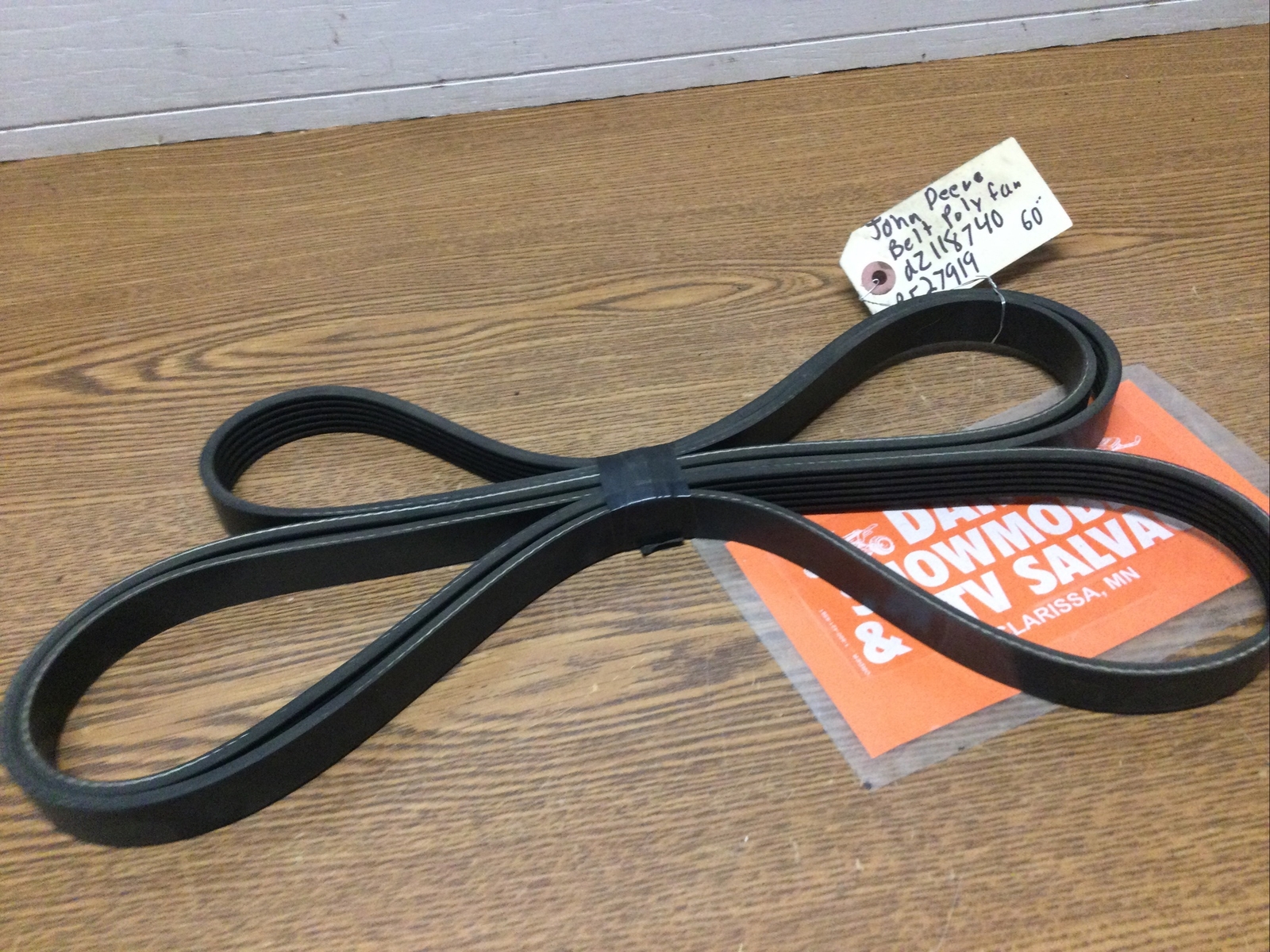 Belt # 28591, DZ118740, R527919 John Deere poly Fan 28591 | eBay
