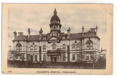 c1920 Real Photo Postcard: Children's Hospital – Pendlebury, Manchester ...