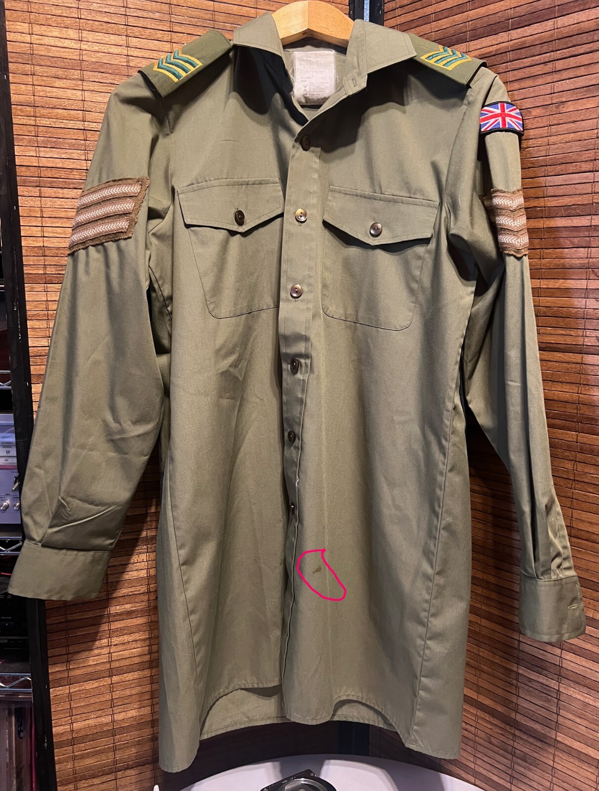 Iron Maiden British Military Green WWI Trooper Shirt … - Gem