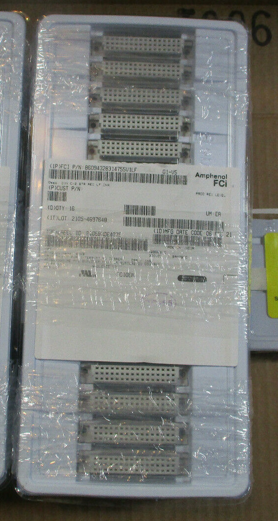 Amphenol FCI 86094328314755V1LF TRAY OF 16 PCS | eBay