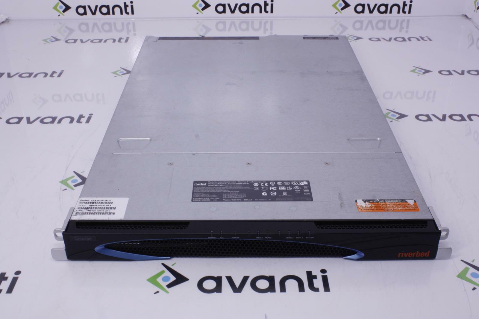 RIVERBED 1UACA Storage Array Model: CAX-00360-B010 MPN: RB100-00140-06 ...