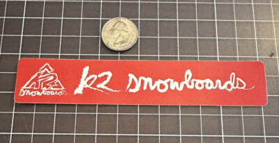 Vintage K2 Snowboards Sticker | eBay