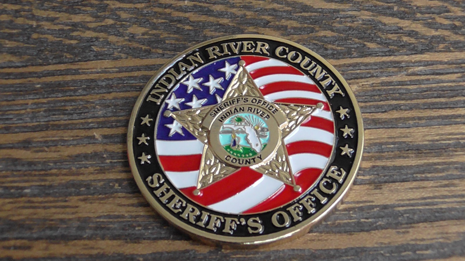 Indian River County FL Sheriffs Office Deputy Sheriff Challenge Coin ...