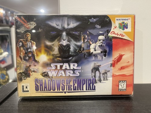 STAR WARS: SHADOWS OF THE EMPIRE N64 COMPLETE! W PROTECTOR! 🔥 | eBay