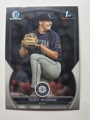 2023 Bowman Chrome 1st Teddy McGraw BDC 73 Mariners | eBay