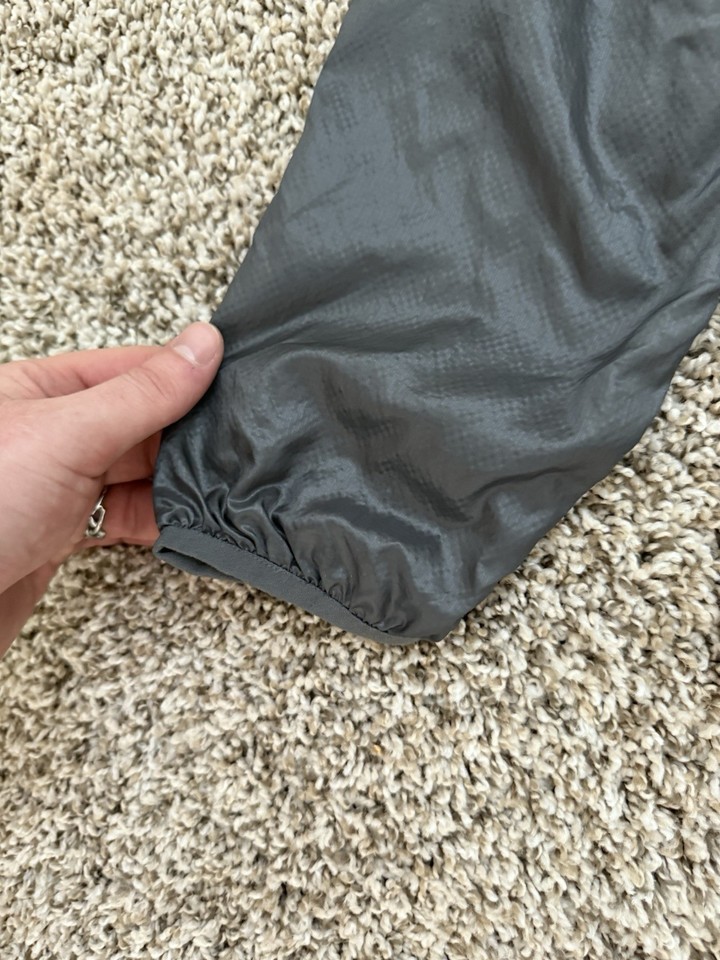 Nike Windrunner Jacket Mens Small Running Packable Repel Gray ...