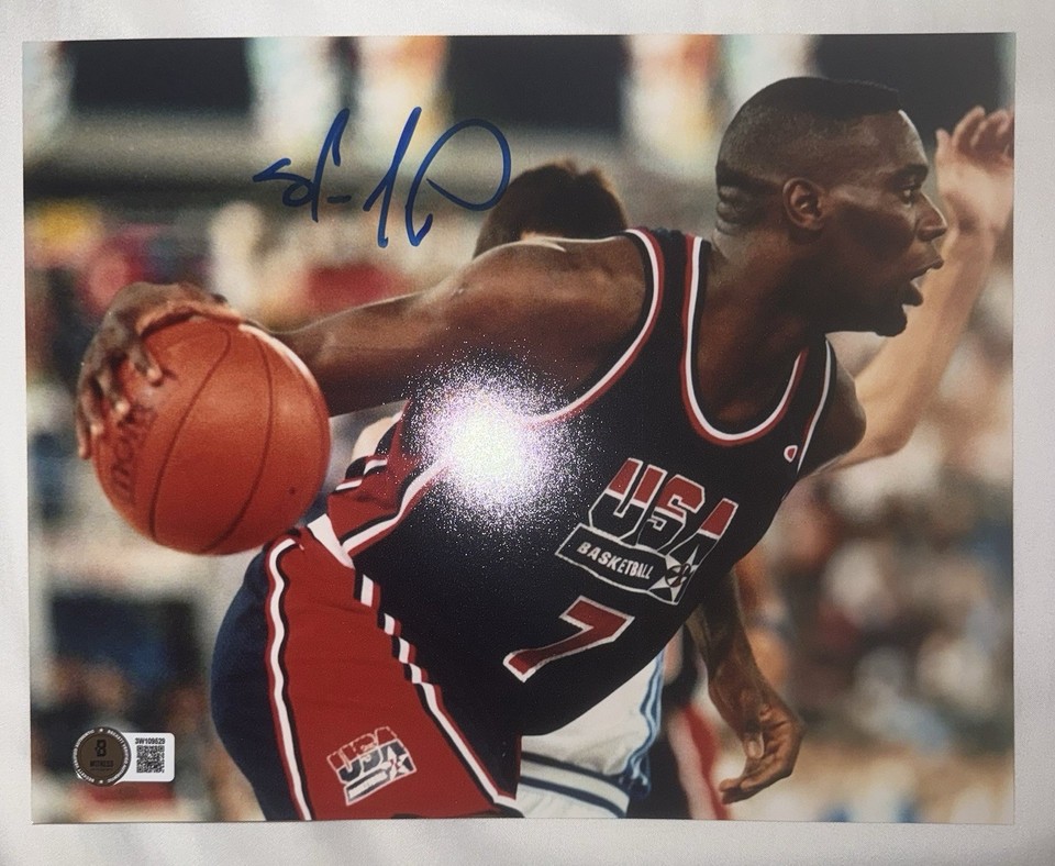 Sean Kemp Signed 8X10 Photo - USA Basketball - Beckett Witnessed ...