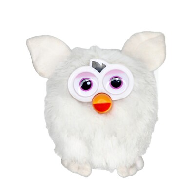 Yeti Furby Collectible Toy Hasbro White Pink 2012 | eBay