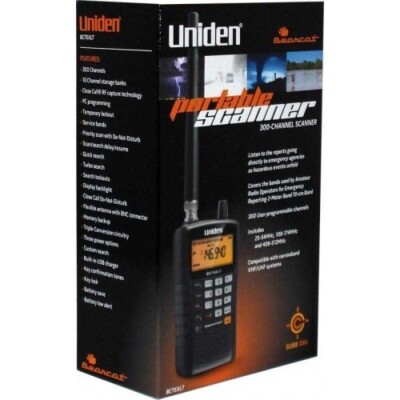 NEW UNIDEN BEARCAT PORTABLE RADIO SCANNER PROGRAMMED FOR YOUR COUNTY ...