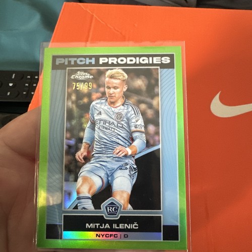 2023 Topps Chrome MLS - Pitch Prodigies Refractor #90 Mitja Ilenic /99 ...