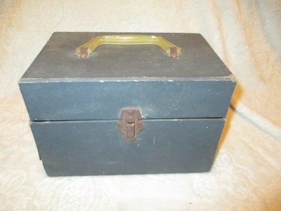 Vintage~AMPAK~#810~Gray~Cartridge Tape Case~8 Track Storage~9.0" x 5.75 ...