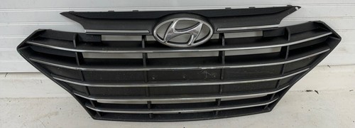 2019-2020 HYUNDAI ELANTRA FRONT BUMPER UPPER GRILLE W/ EMBLEM 86352 ...