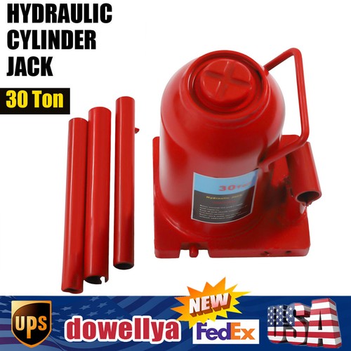 30 Ton Hydraulic Cylinder Flat Jack Automotive Car Truck Repair Shop ...