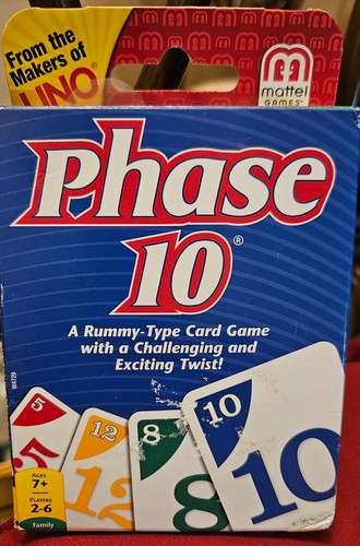Phase 10 Game, Mattel Games | eBay