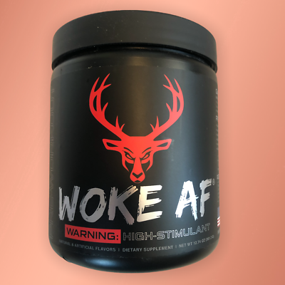 Das Labs Bucked Up WOKE AF Pre Workout BLOOD RAZ FLAVOR 30 Servings New ...