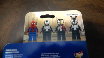 LEGO Marvel 40454 Spider-Man vs Venom and Iron Venom 4 Minifigures NEW ...
