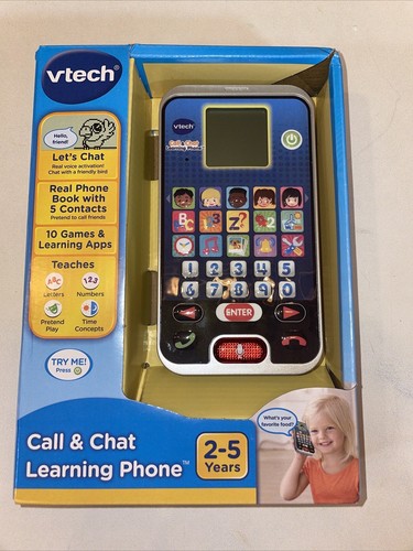 VTech Call and Chat Learning Phone 2-5 Years New | eBay