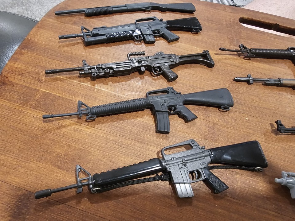 10 Gi Joe Guns Gun Weapons Rifle Rifles 12 Inch Gi Joe 1/6 (28) | eBay