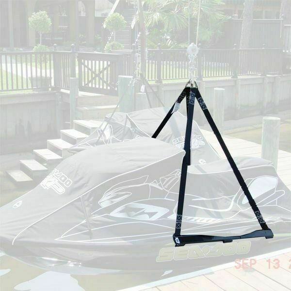 1500 lb PWC HARNESS LIFT SLING DAVIT JET SKI SEADOO CRADLE for Davit ...