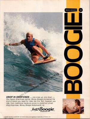 Morey Boogie Bodyboard Print Ad Ephemera Wall Art Decor | eBay