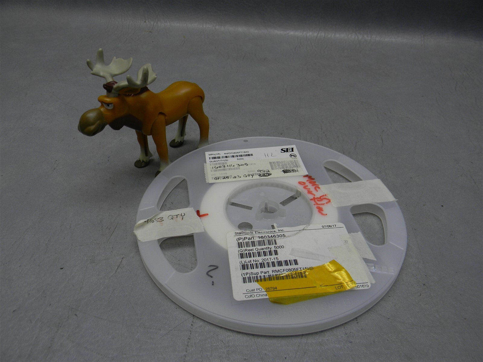 Stackpole SEI RMCF0805FT15K0 15 kOhms 1/8W Chip Resistors Reel of 982 ...