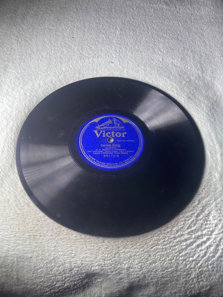 VICTOR Record 78 rpm 45172 VENETIAN BOAT SONG / CANOE SONG | eBay