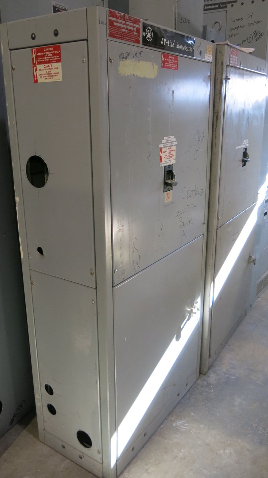 GE AV Line, TJJ436400 400A MB, 120/208V 3PH 4W, With CT Cabinet- E1382 | eBay