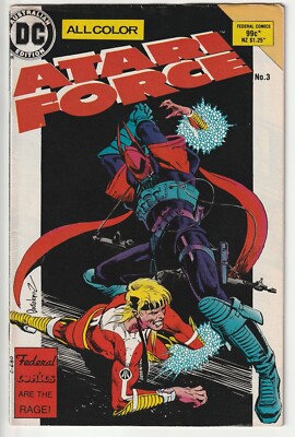 ATARI FORCE #6 Australian Edition 1985 Federal Comics 3 Dark Destroyer DC Fine | eBay Australia