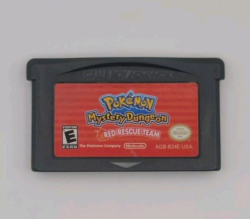 Pokemon Mystery Dungeon Red Rescue Team GBA (Nintendo Game Boy Advance ...