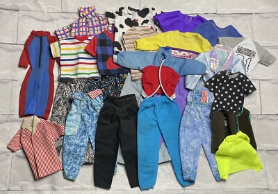 MUST SEE! Ken Doll Size Clothes Huge Lot, Barbie Boyfriend #P22 Vintage ...
