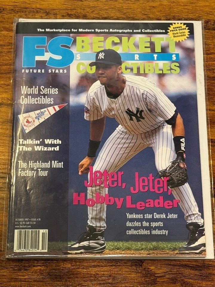 15 Vintage Beckett Baseball Card Magazines Lot 90s 00s MLB Babe Ruth ...