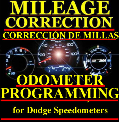 Dodge Speedometer Instrument Gauge Cluster Mileage Odometer PROGRAMMING ...