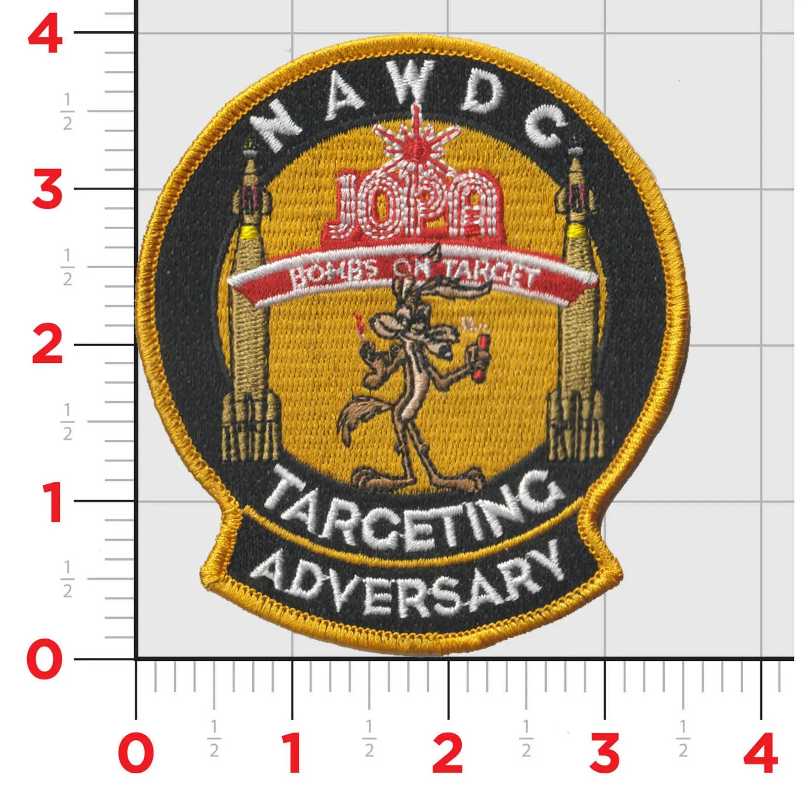 NAVY TARCETING ADVERSARY NAWDC JOPA EMBROIDERED HOOK & LOOP PATCH | eBay