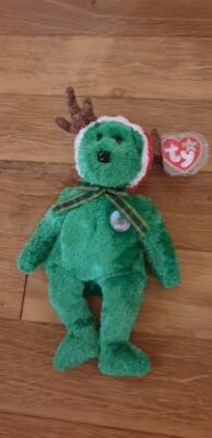 TY Holiday 2002 Beanie Teddy , New, Unboxed | eBay UK