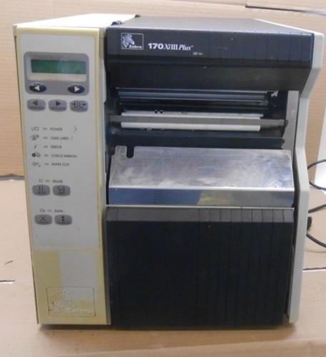 ZEBRA TECHNOLOGIES 170XiIII PLUS, THERMAL LABEL PRINTER, 170-701-00000 ...