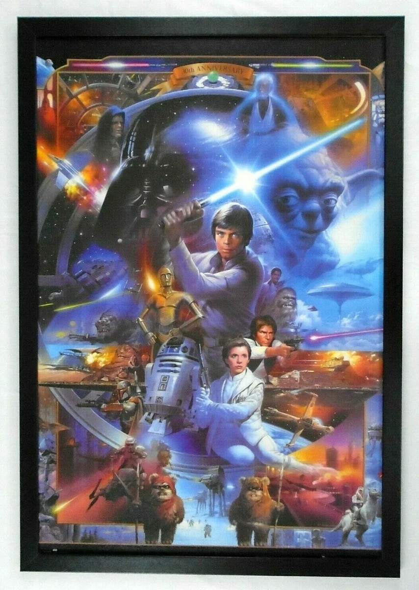 Framed Star Wars Poster