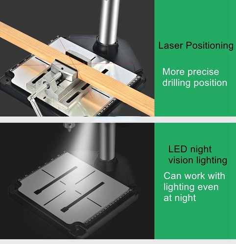 Digital Display Laser Table Drill 220v Industrial Milling Drill Machine ...