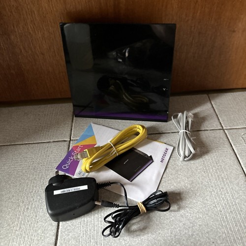 NETGEAR D6400 AC1600 ADSL2+ Dual Band Gigabit WiFi Modem Router NBN ...