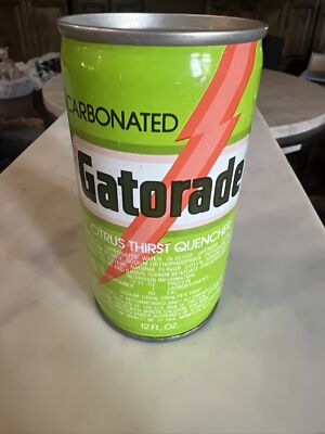 VINTAGE HTF Rare Gatorade Thirst Quencher Press Top ** Push Button Top ...