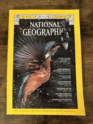 Vintage September 1974 National Geographic Journal Magazine Paperback ...