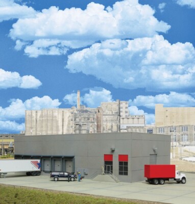 Walthers HO Scale ~ New 2025 ~ Truck and Railroad Docks ~ Kit ~ 933 ...