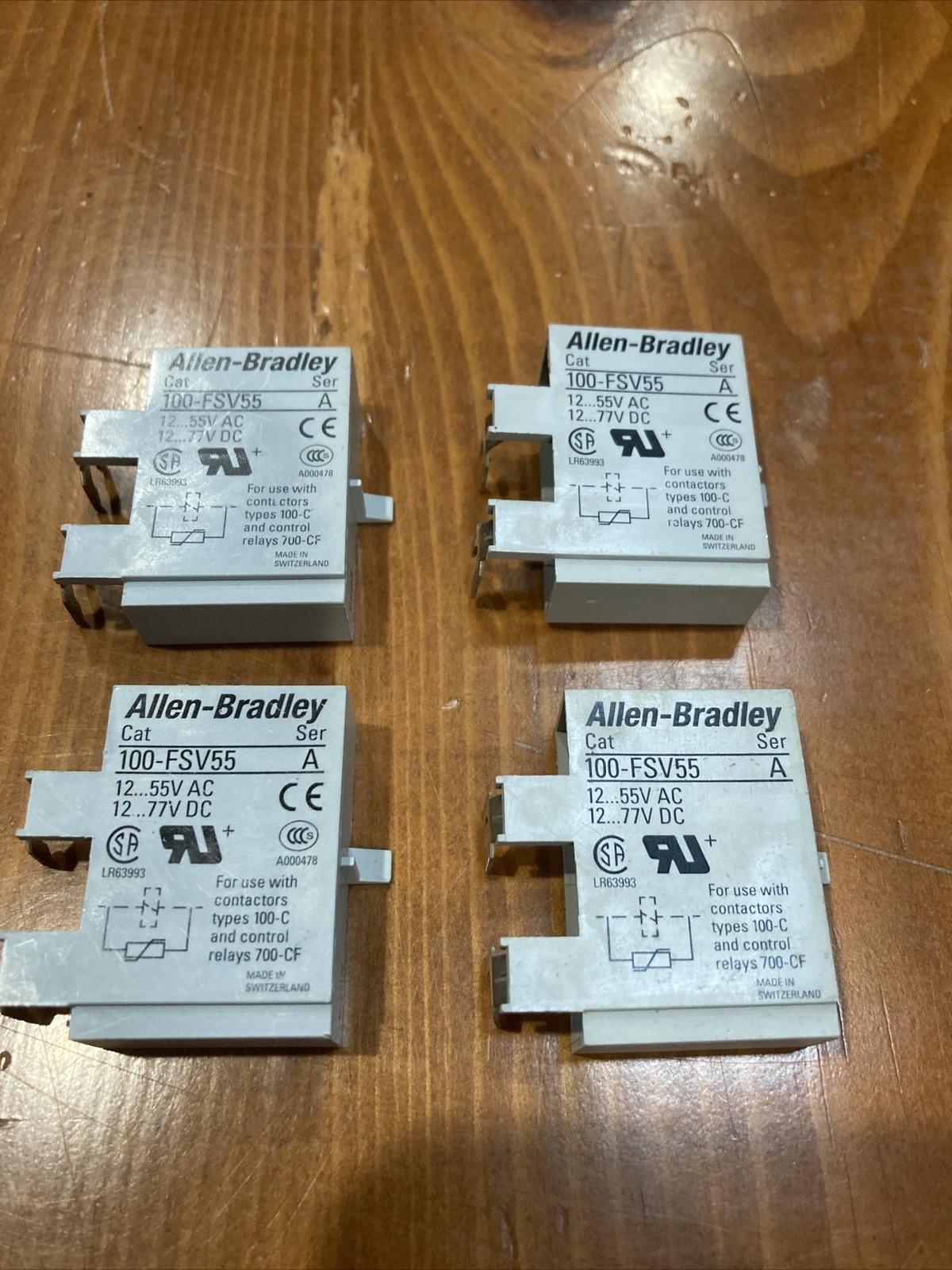 🇺🇸(Lot of 4) NEW Allen Bradley 100-FSV55 Ser. A Surge Suppressor | eBay