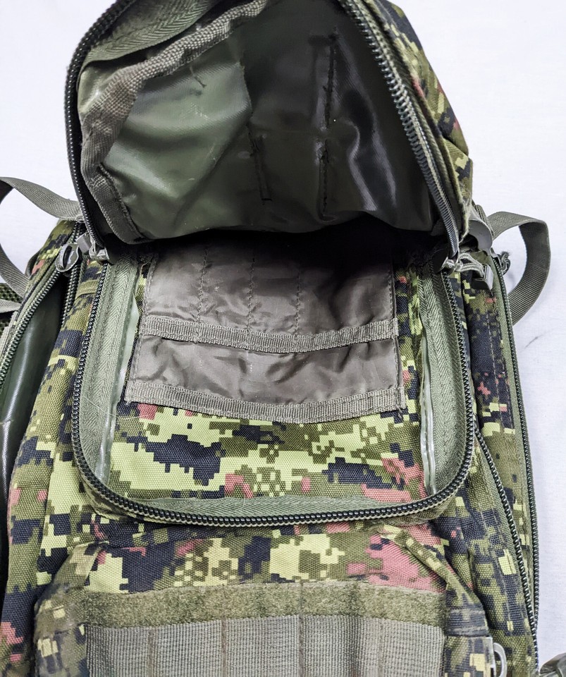 YAKEDA Expandable Tactical Backpack Assault Pack Army Military Green ...