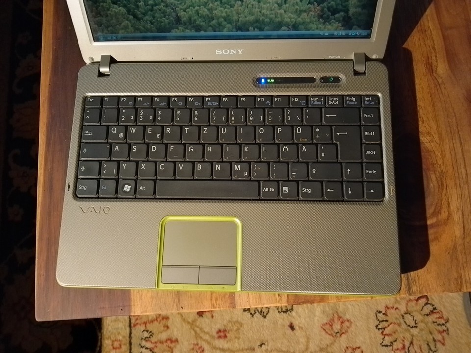 2007 Sony Vaio VGN-C2S Lime Green 13,3" | eBay