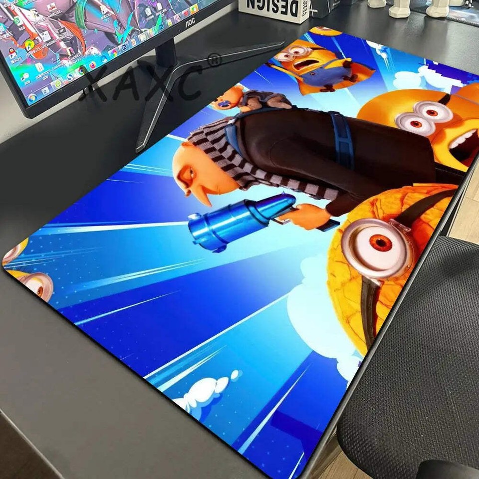 Cartoon Anime M-Minions Mouse Pad Mouse Gamer Gaming Pad Office ...
